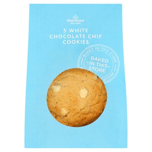 Market Street White Chocolate Chip Cookies - Morrisons Online Groceries ...
