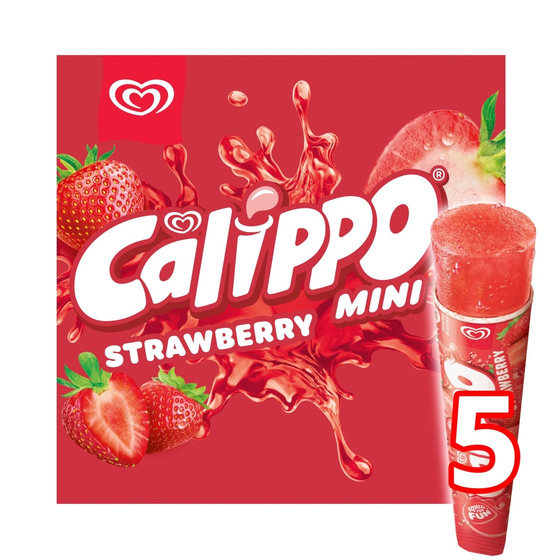 Wall's Calippo Strawberry 5mp - Morrisons Online Groceries & Offers