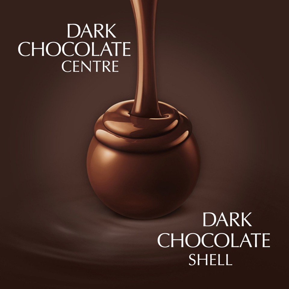 Lindt Lindor Extra Dark Chocolate Truffles Box 200g - Morrisons Online ...
