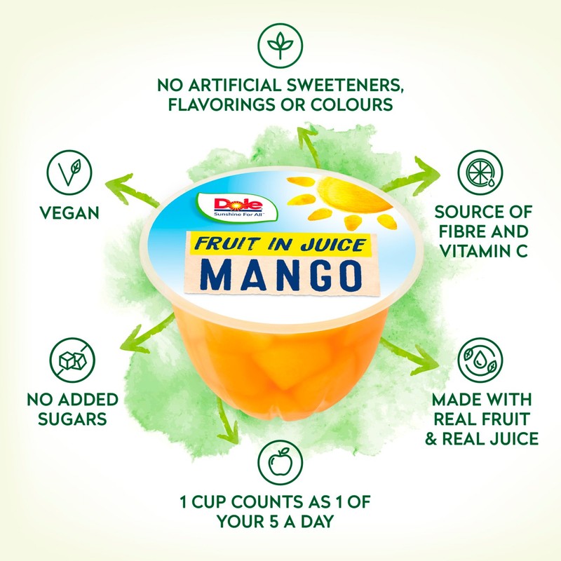 Dole Mango In Fruit Juice - Morrisons Online Groceries & Offers