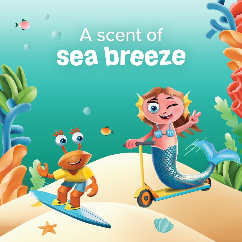 Palmolive Kids Sea Creatures Shower Gel Body Wash - Morrisons Online ...