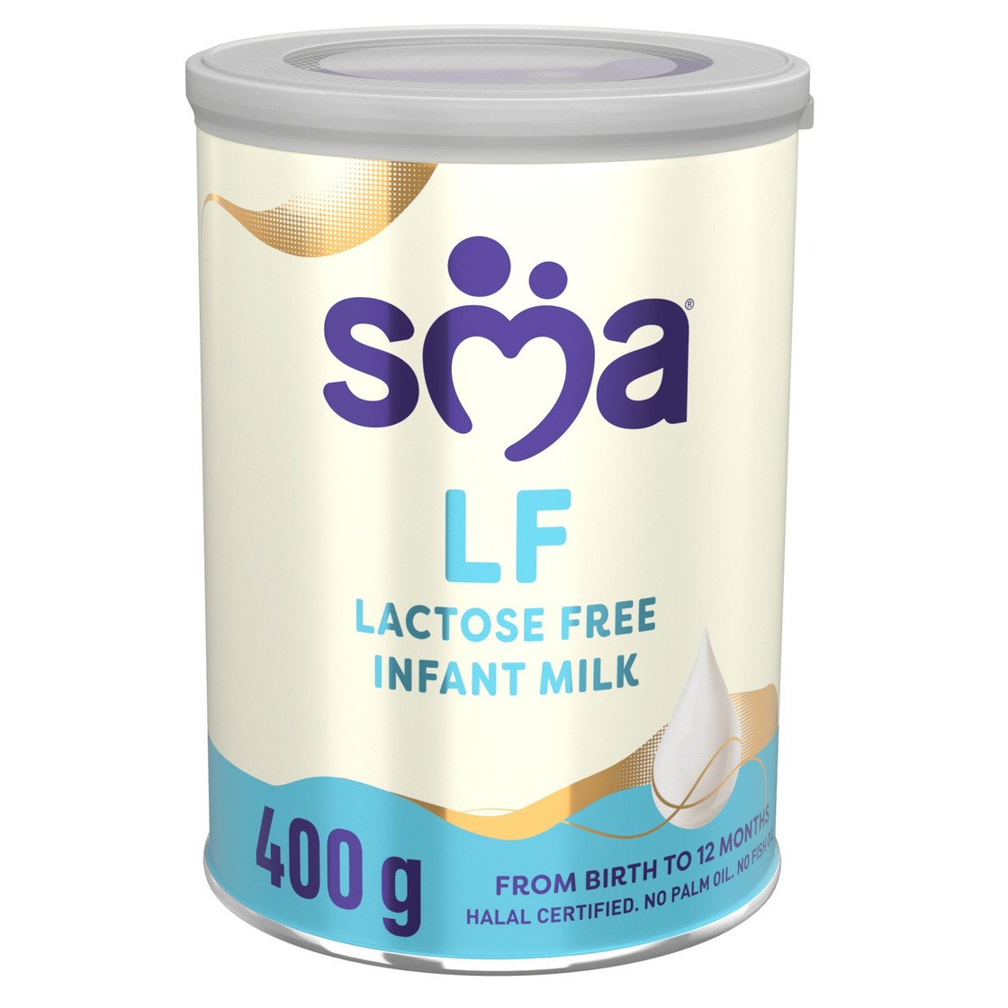SMA LF Lactose Free Infant Milk Powder Formula, From Birth 400g ...