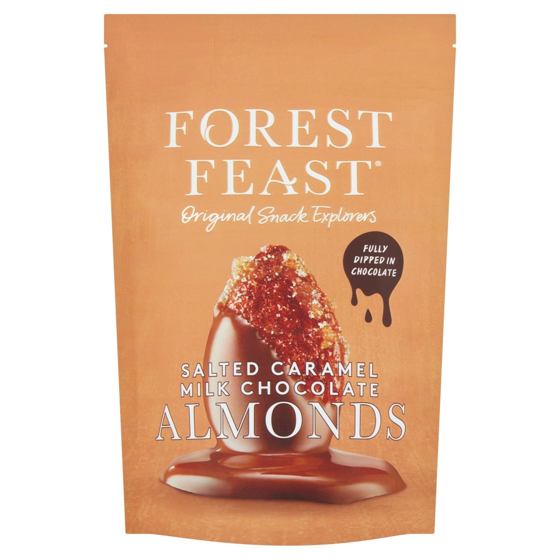 Forest Feast Salted Caramel Milk Chocolate Almonds - Morrisons Online ...