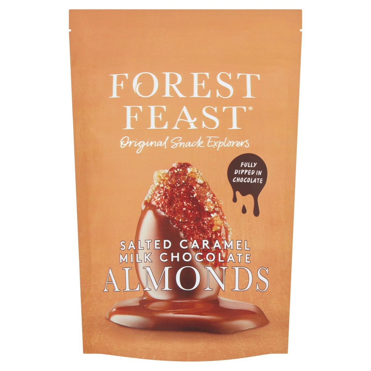 Forest Feast Salted Caramel Milk Chocolate Almonds - Morrisons Online ...