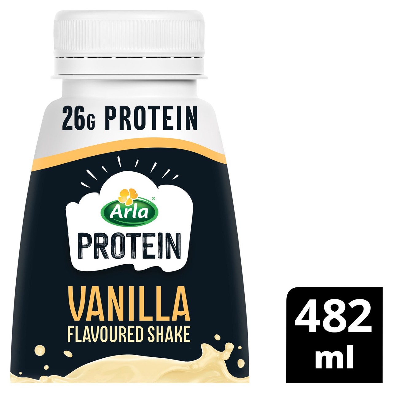 Arla Protein Vanilla Flavoured Milk Shake 482ml - Morrisons Online ...