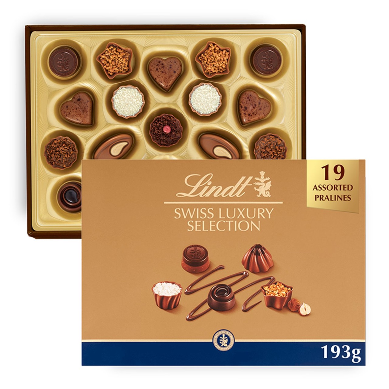 Lindt Swiss Luxury Chocolate Selection 193g - Morrisons Online ...