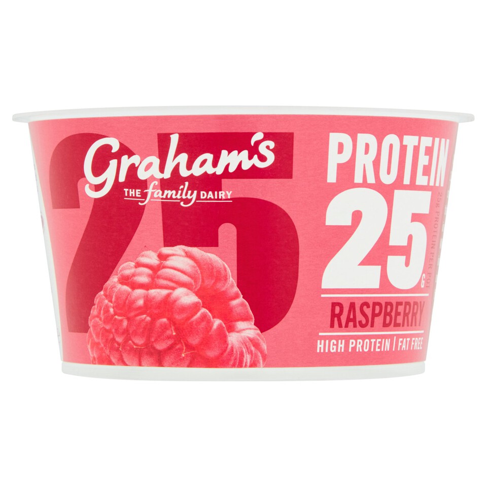 Graham's The Family Dairy Protein 25g Raspberry Yogurt 200g - Morrisons ...