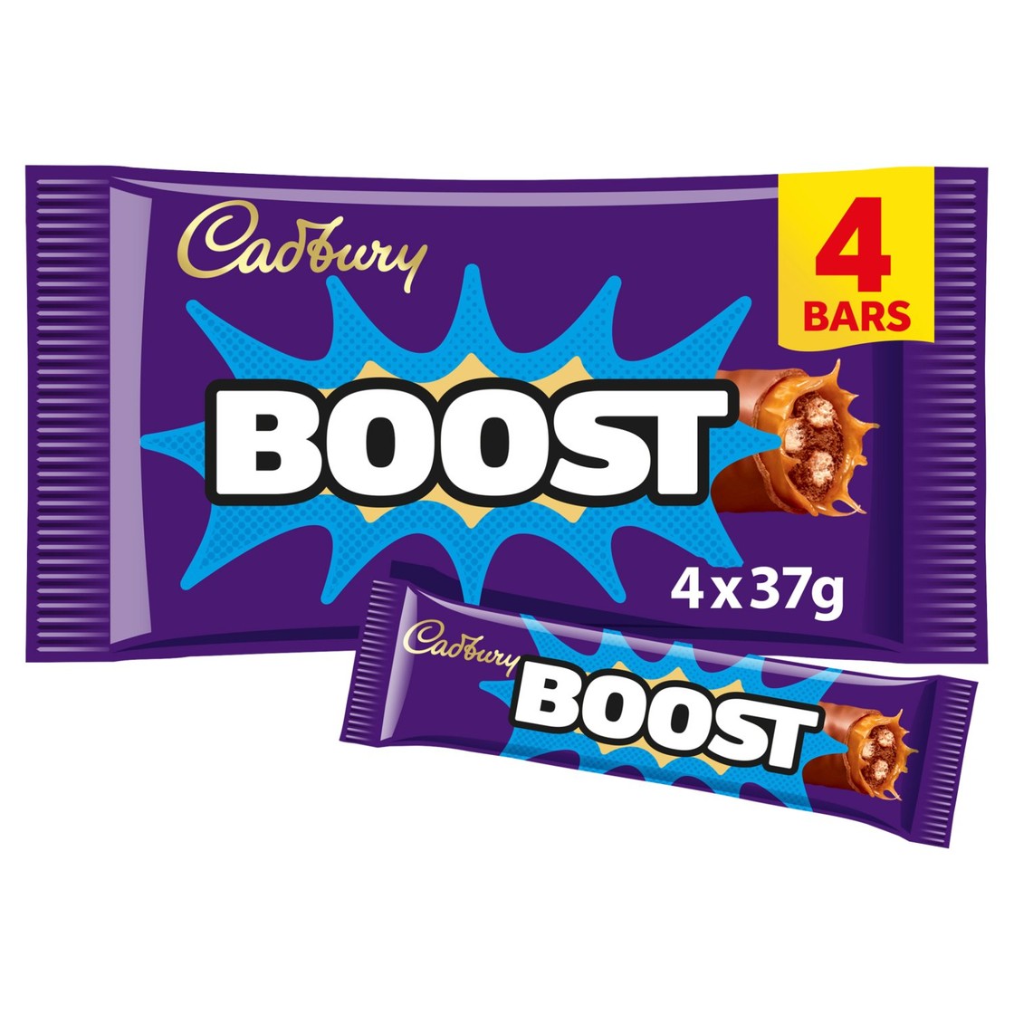 Cadbury Boost Chocolate Bar 4 Pack Multipack - Morrisons Online ...