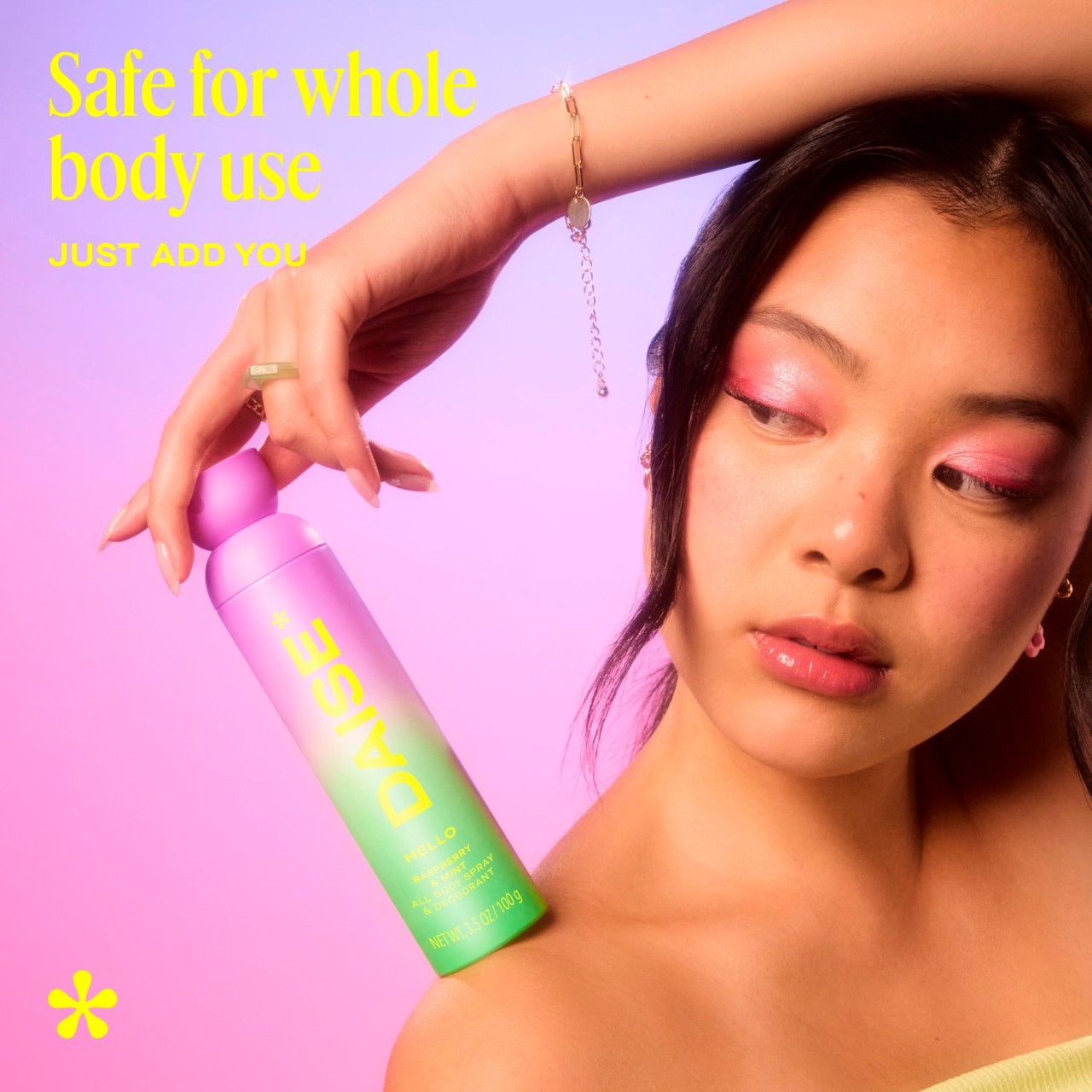 Daise All Body Spray & Deodorant Hello 120ml - Morrisons Online Groceries & Offers