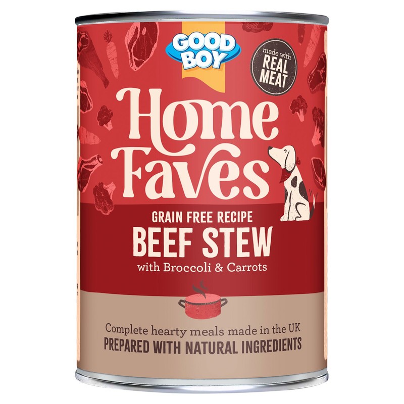 Good Boy Home Faves Grain Free Beef Stew - Morrisons Online Groceries ...