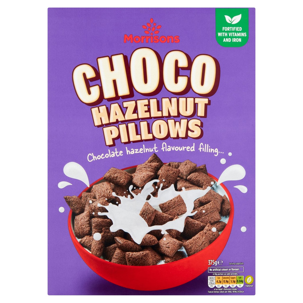Morrisons Choco Nut Pillows Cereal - Morrisons Online Groceries & Offers