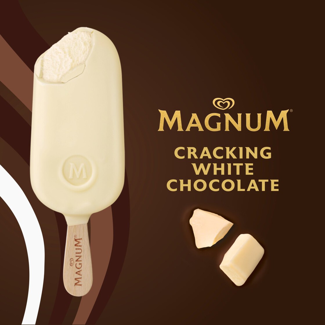 Magnum White Chocolate Ice Cream Sticks - Morrisons Online Groceries ...