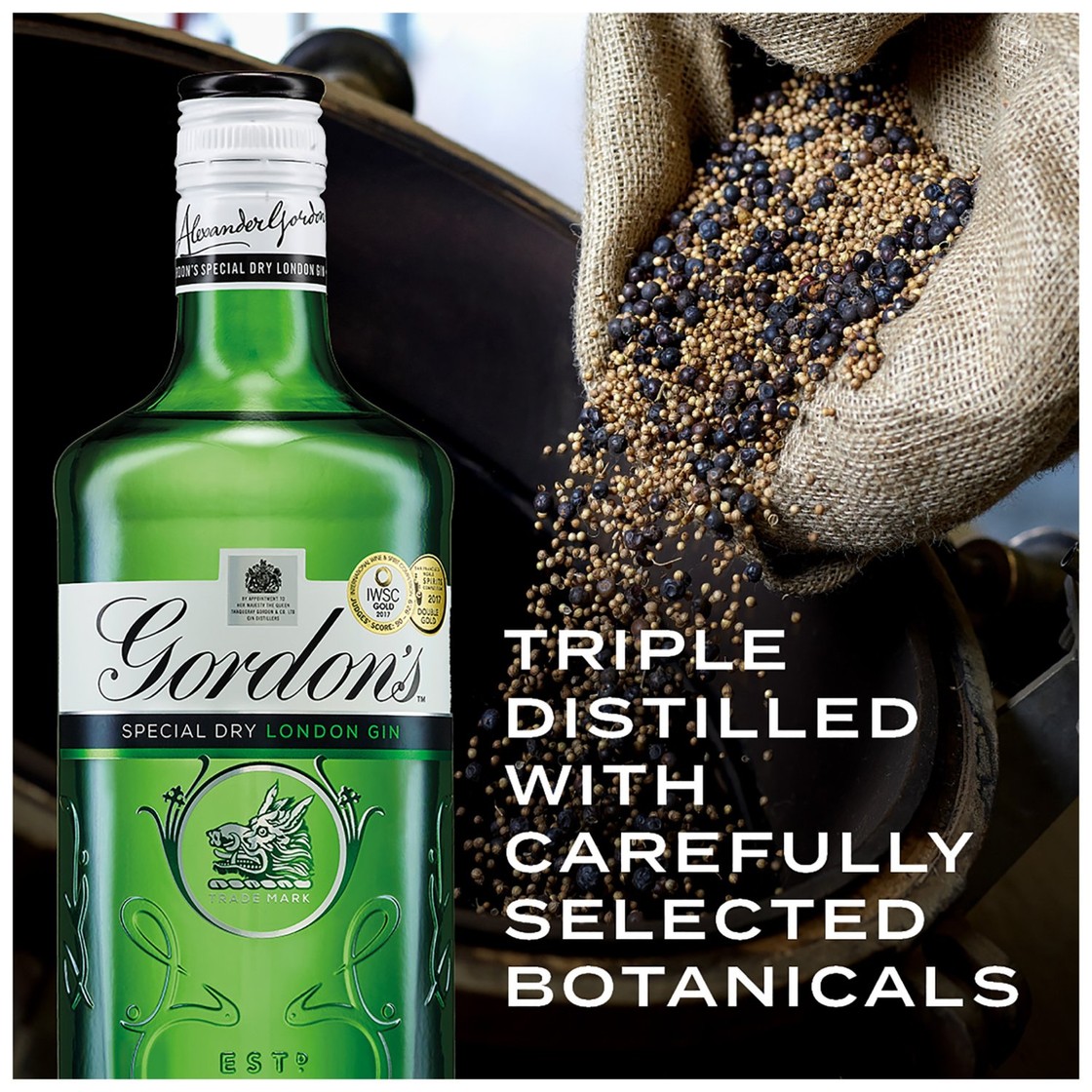 Gordon's London Dry Gin 1L - Morrisons Online Groceries & Offers
