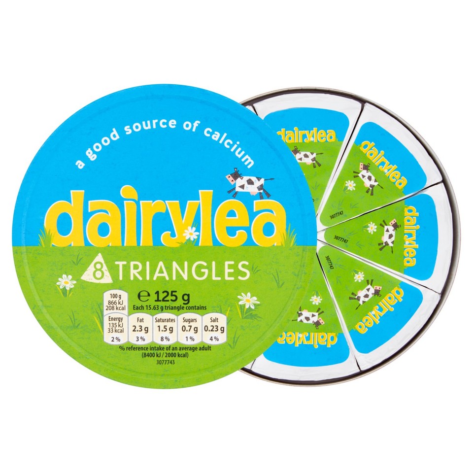 Dairylea Cheese Spread Triangles - Morrisons Online Groceries & Offers
