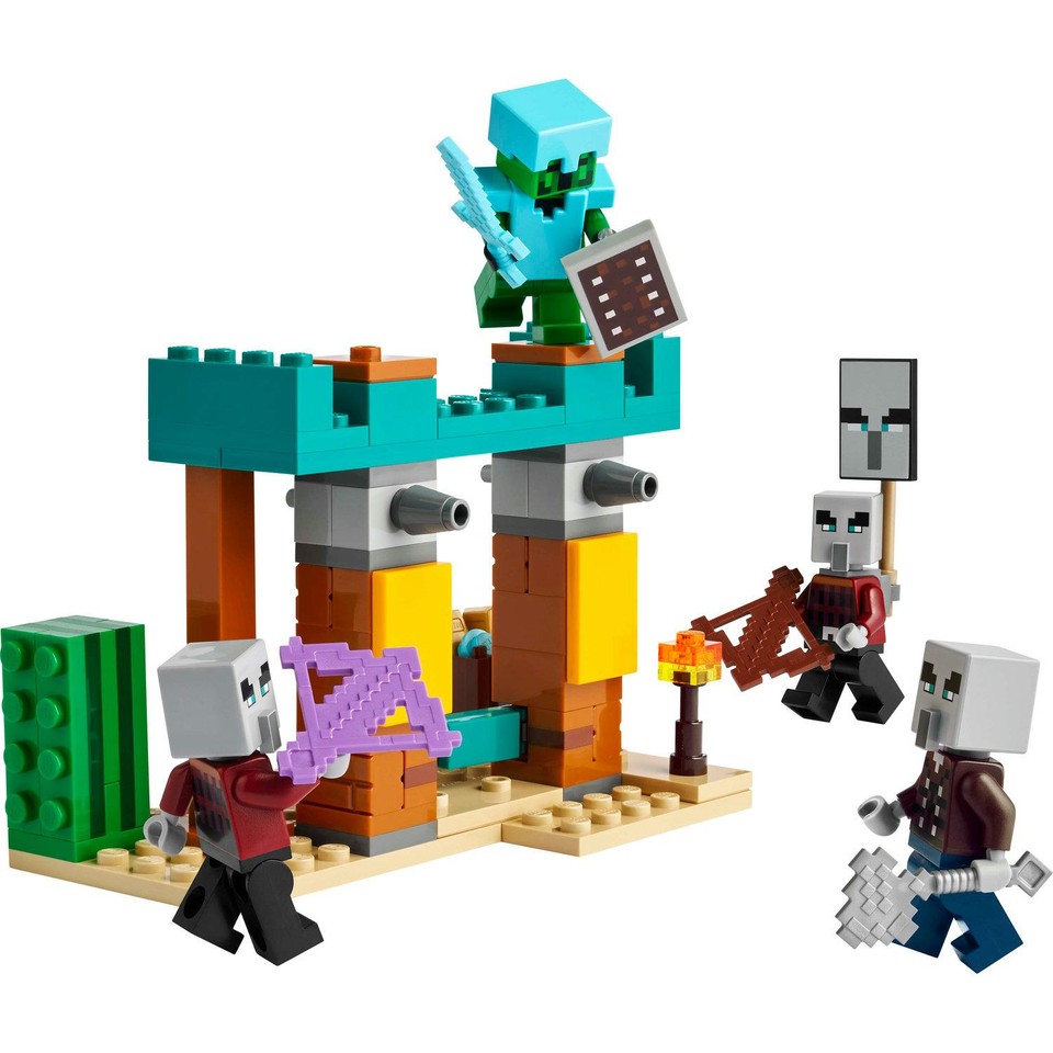 LEGO Minecraft The Illager Desert Patrol Set 21267 - Morrisons Online ...