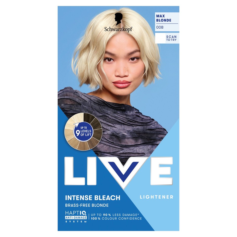 LIVE Intense Bleach Permanent Hair Dye 008 Max Blonde - Morrisons ...