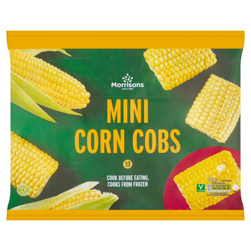 Morrisons Mini Corn Cobs - Morrisons Online Groceries & Offers