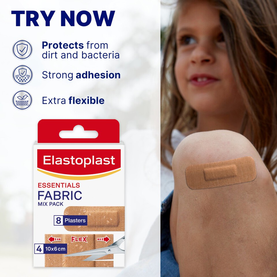 Elastoplast Fabric Assorted Plasters - Morrisons Online Groceries & Offers