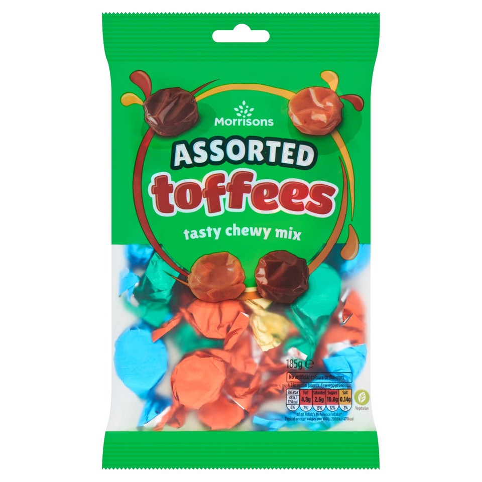 Morrisons Assorted Toffees 185g - Morrisons Online Groceries & Offers