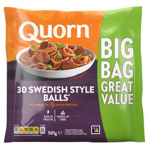 Quorn Swedish Style Vegetarian Meatballs 501g - Morrisons Online ...