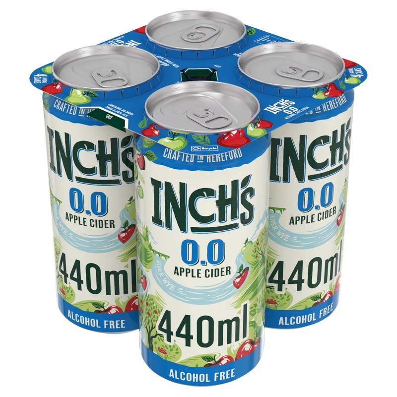 Inch's Alcohol Free Cider 4x440ml - Morrisons Online Groceries & Offers