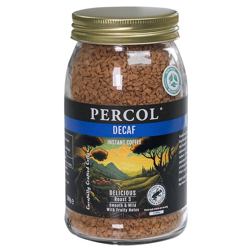 Percol Decaf Instant Coffee 100g - Morrisons Online Groceries & Offers