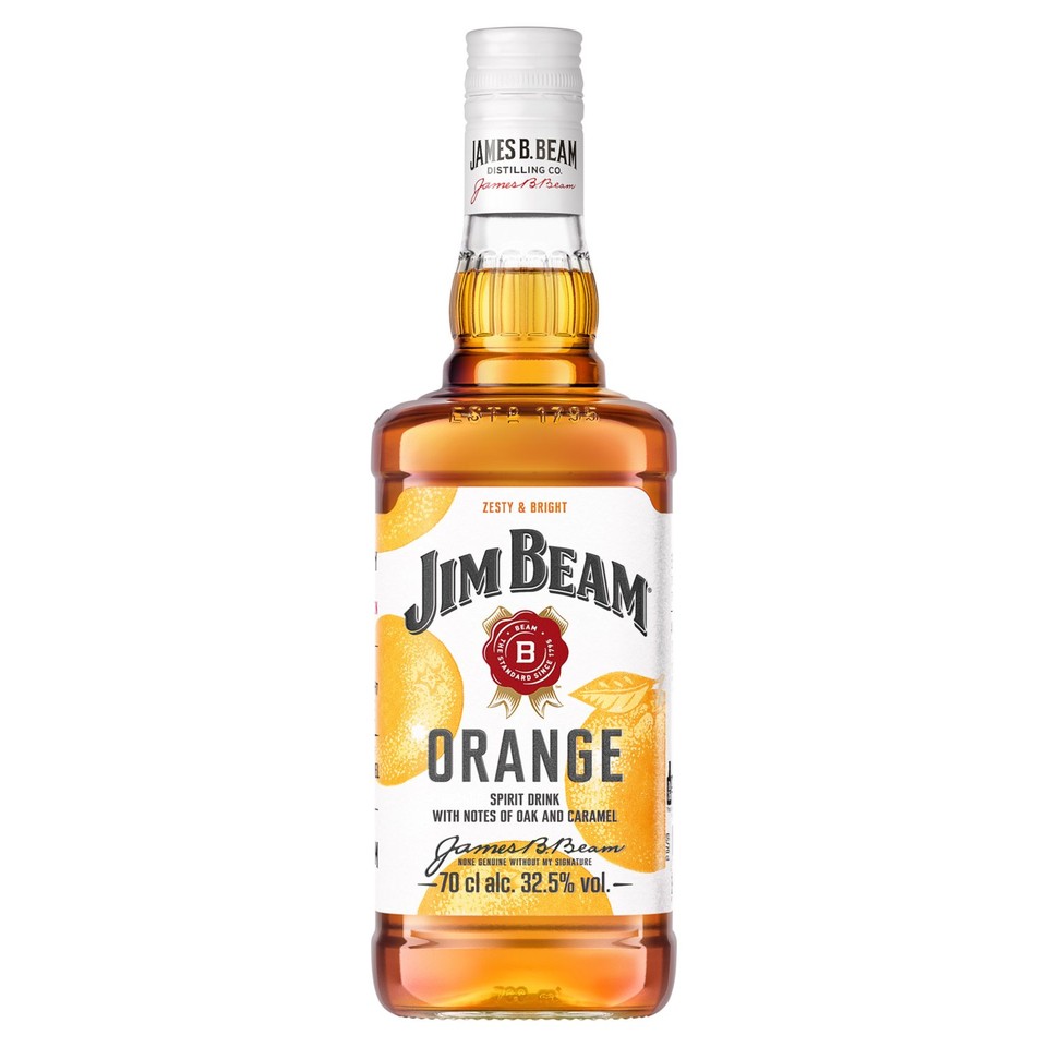 Jim Beam Orange Liqueur 70CL - Morrisons Online Groceries & Offers