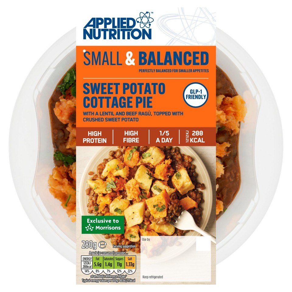 Applied Nutrition GLP-1 Friendly Sweet Potato Cottage Pie 280g ...