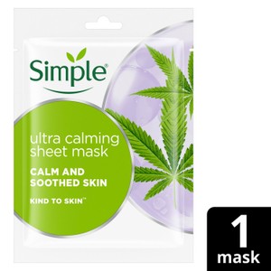 Simple Ultra Calming Sheet Mask - Morrisons Online Groceries & Offers