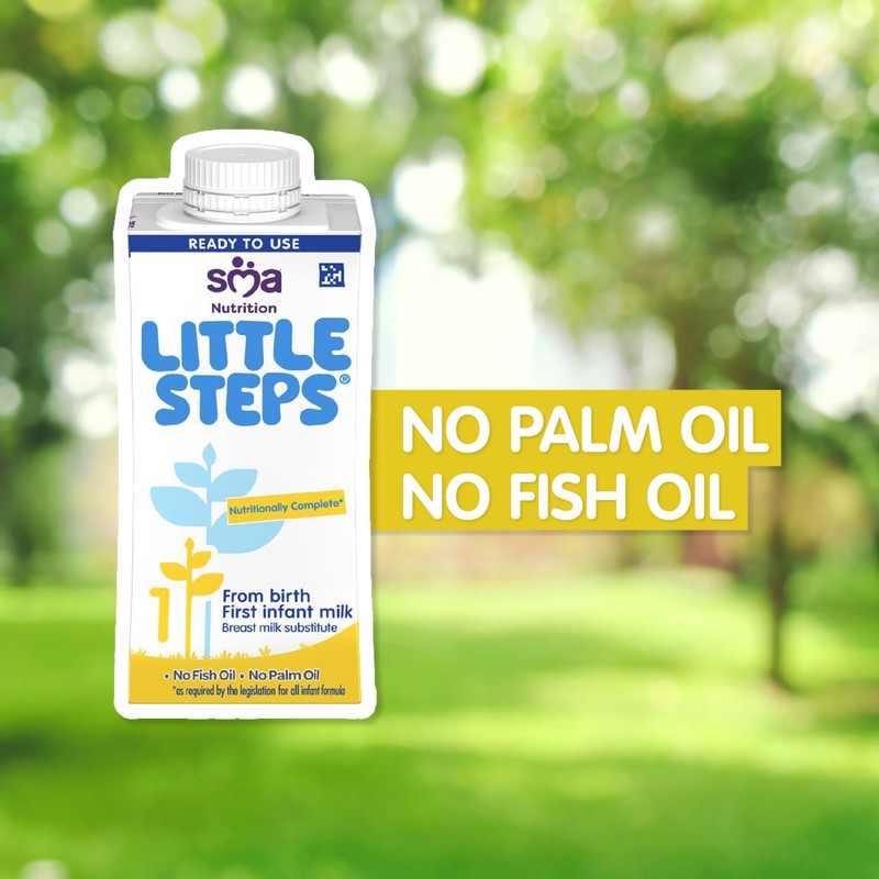 LITTLE STEPS First Infant Baby Milk From Birth Ready-To-Use Milk 200ml ...