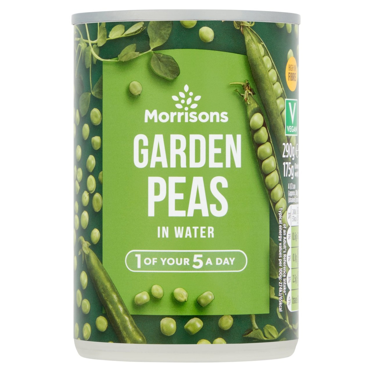 Morrisons Garden Peas (290g) - Morrisons Online Groceries & Offers