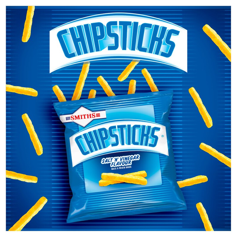 Smiths Chipsticks Snacks Salt & Vinegar - Morrisons Online Groceries ...
