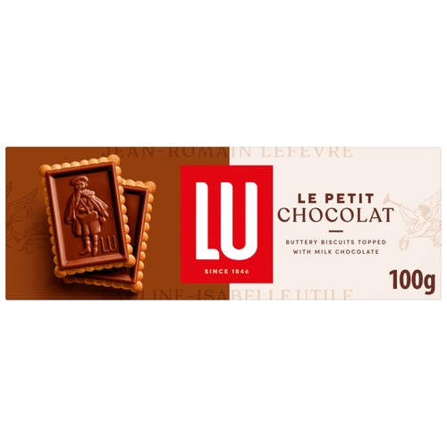 Lu Le Petit Chocolate Biscuits 100g - Morrisons Online Groceries & Offers