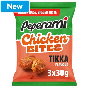 Peperami Chicken Bites Tikka Flavour 3x30g - Morrisons Online Groceries ...