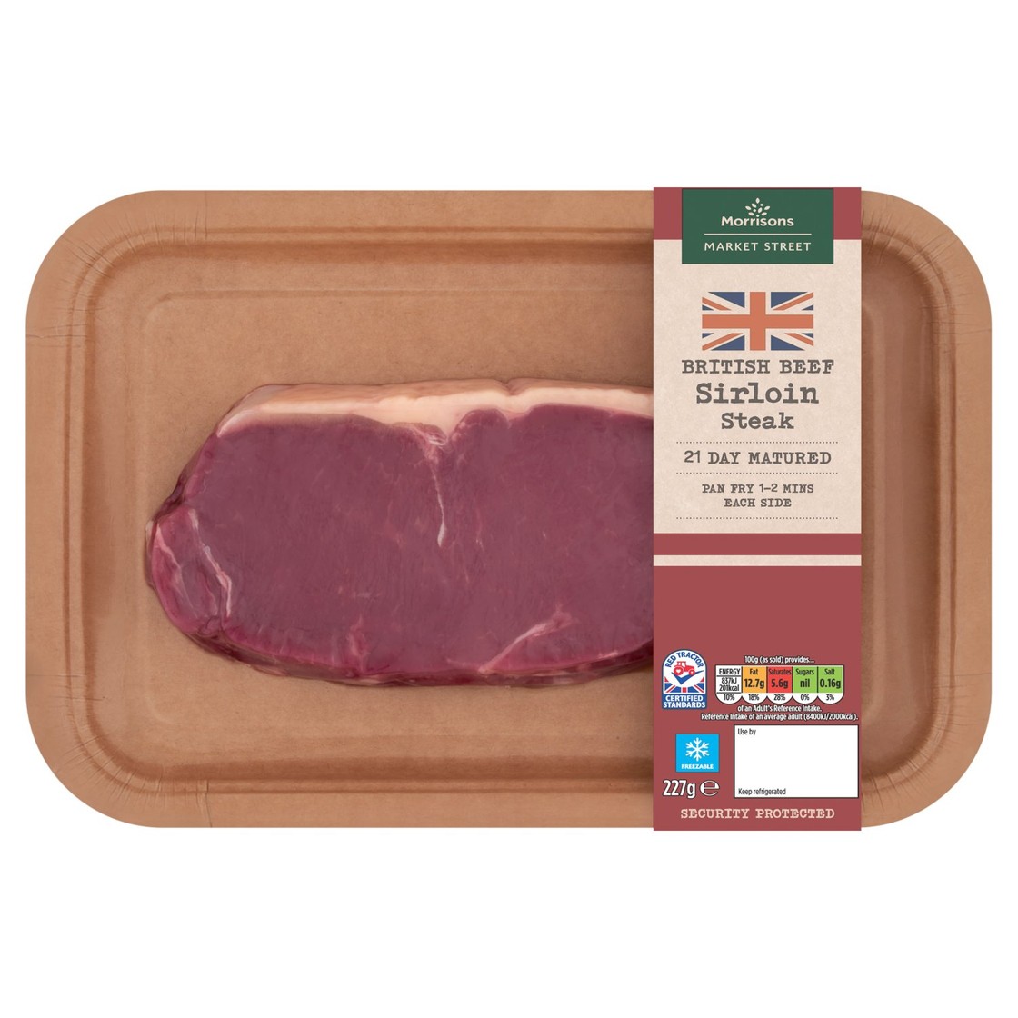 Morrisons British Sirloin Steak 227g - Morrisons Online Groceries & Offers