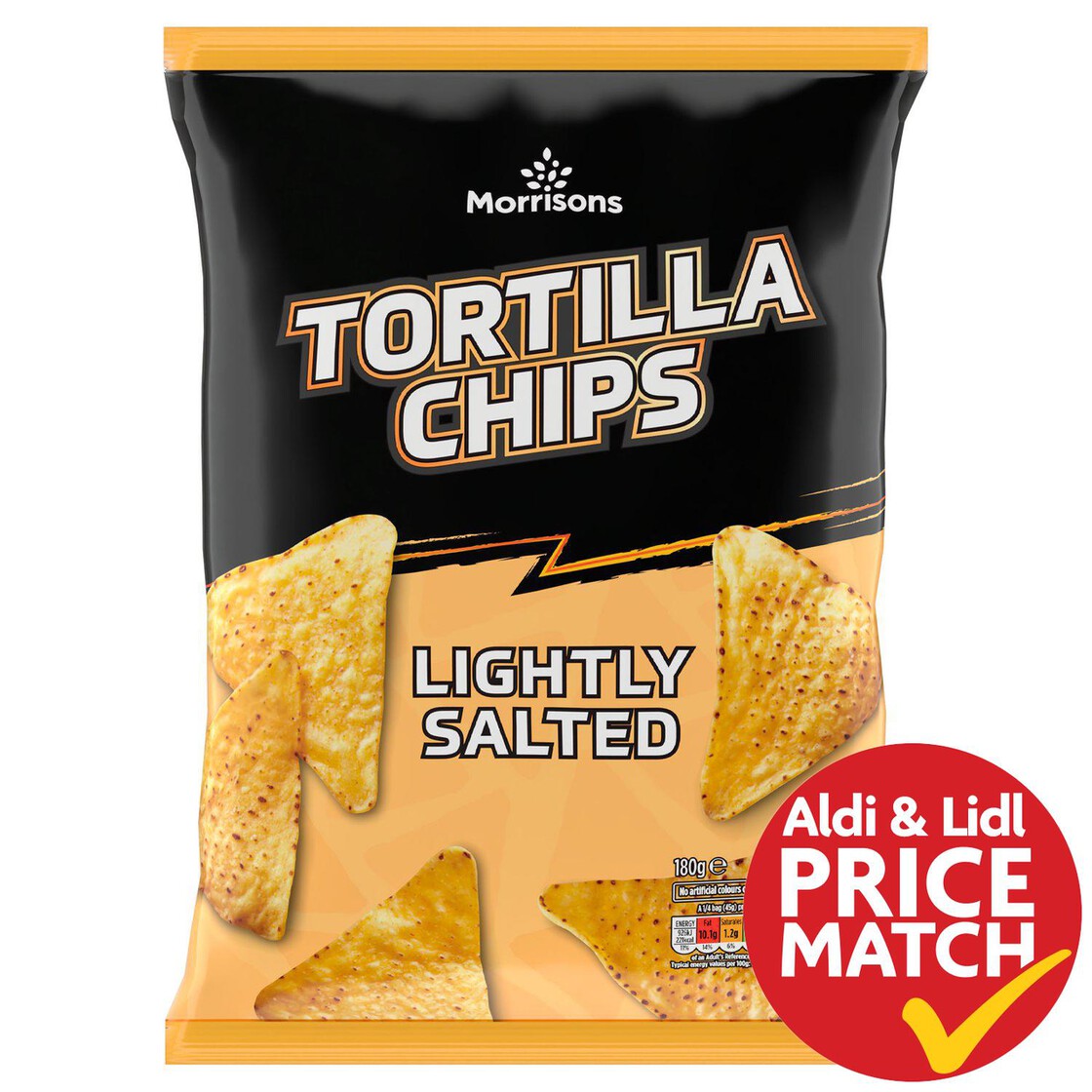 Morrisons Lightly Salted Tortilla Chips - Morrisons Online Groceries ...