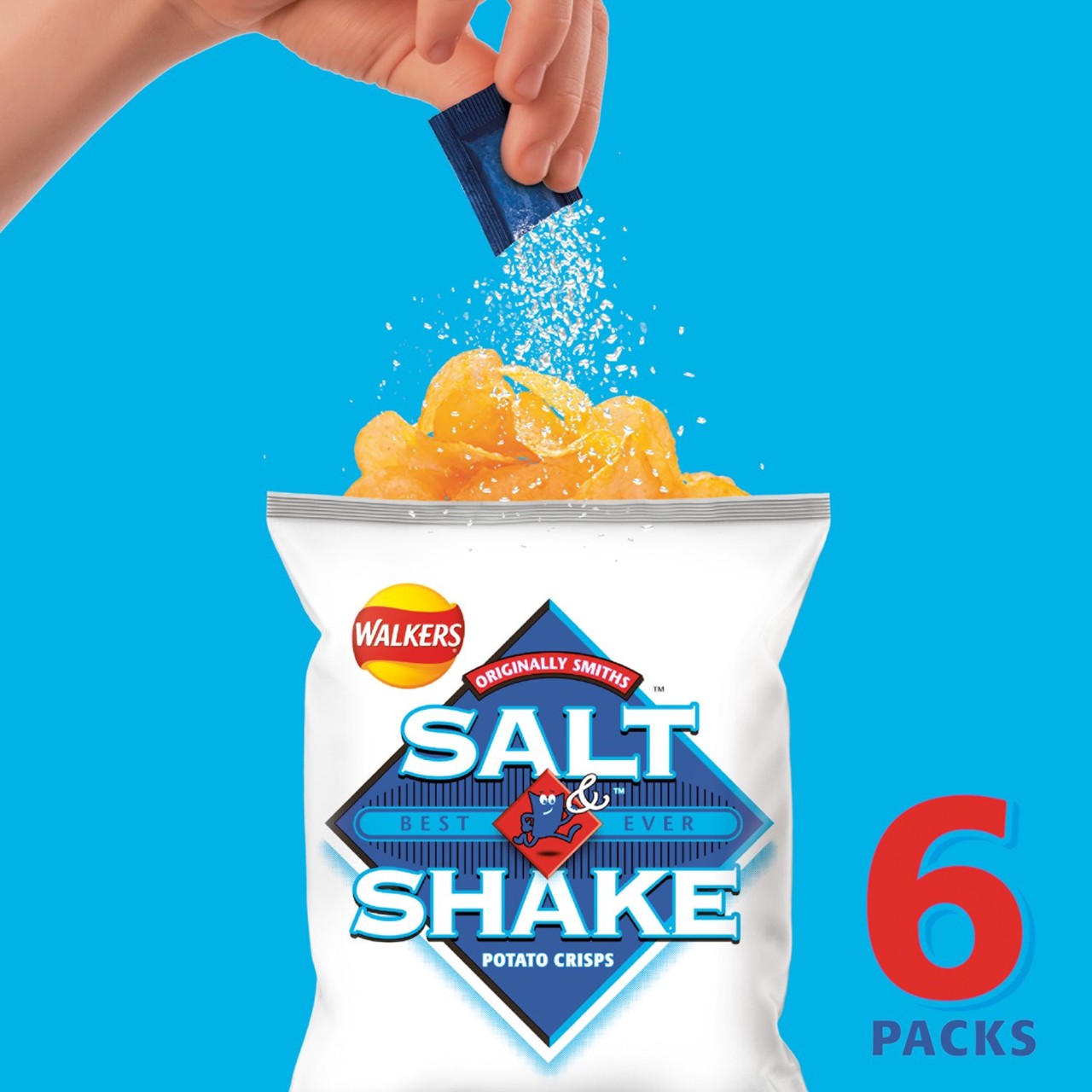 Walkers Salt & Shake Multipack Crisps - Morrisons Online Groceries & Offers