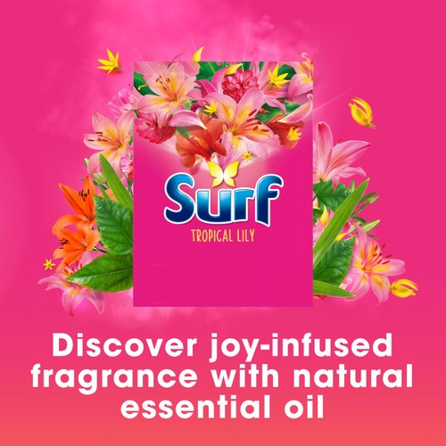 Surf Tropical Lily Washing Powder 45 Washes Morrisons Online Groceries Offers