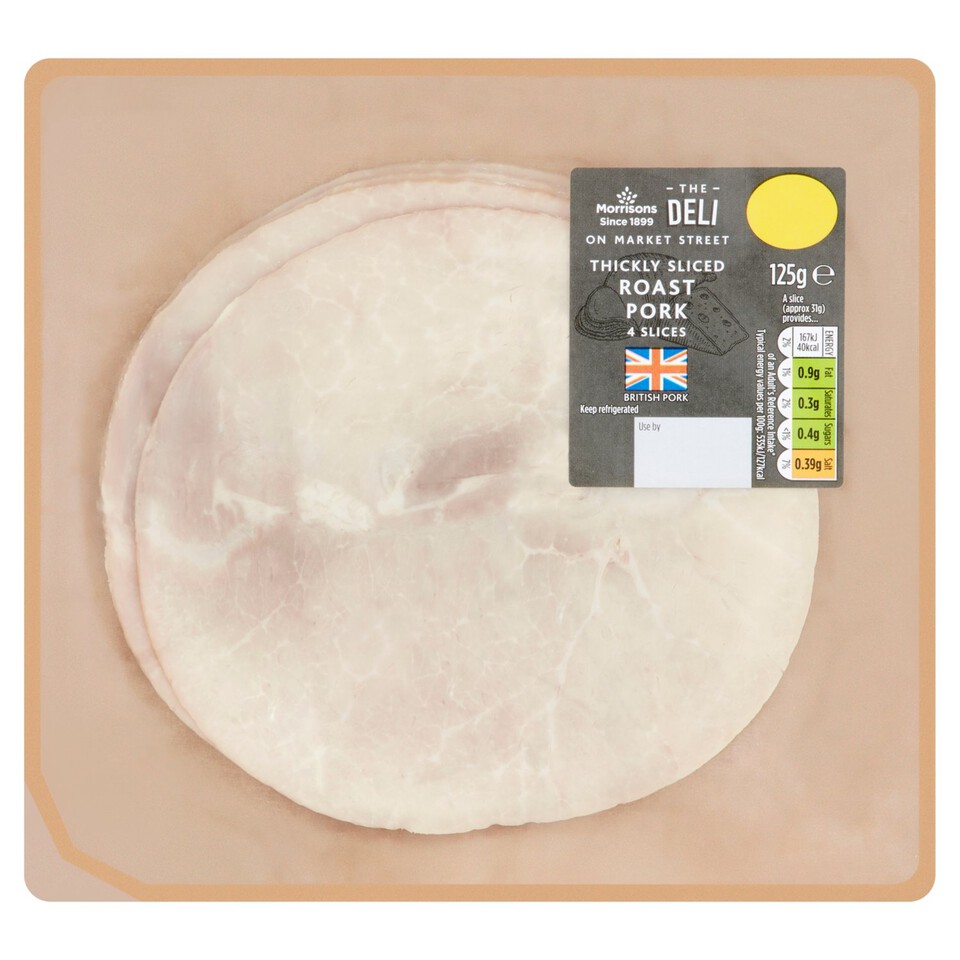 Market Street Deli Roast Pork - Morrisons Online Groceries & Offers