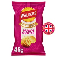 Walkers Crisps Prawn Cocktail 45g - Morrisons Online Groceries & Offers