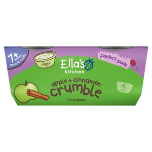 Ella's Kitchen Organic Apple + Cinnamon Crumble - Morrisons Online ...