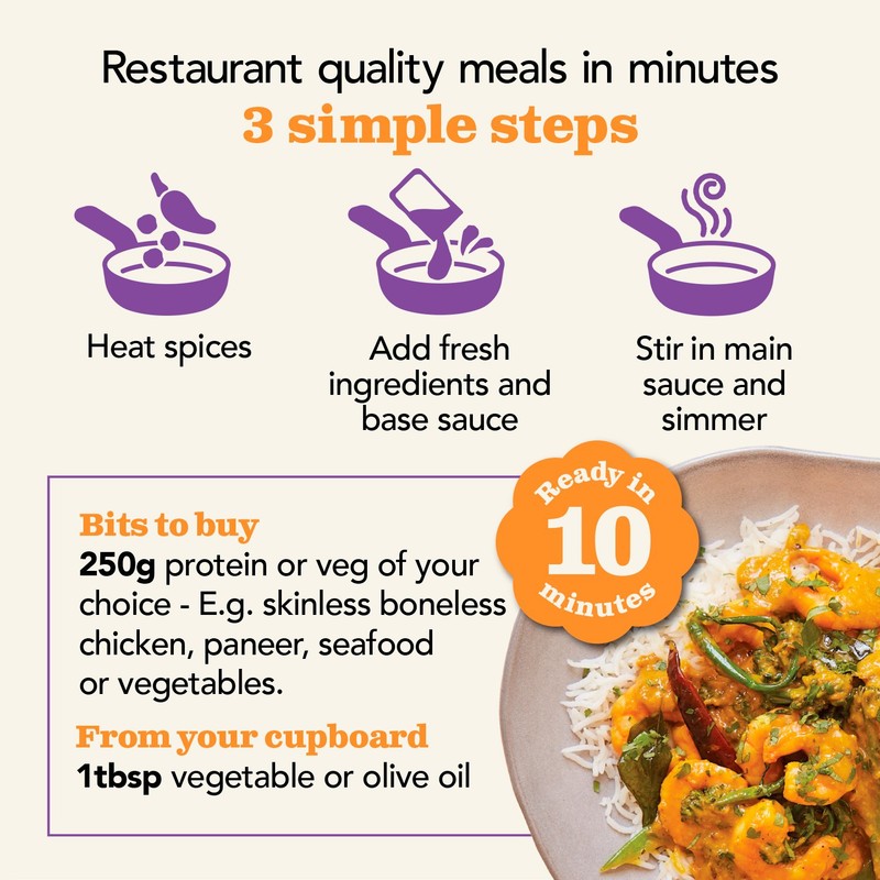 The Spice Tailor Mango Indian Curry Sauce Kit - Morrisons Online ...