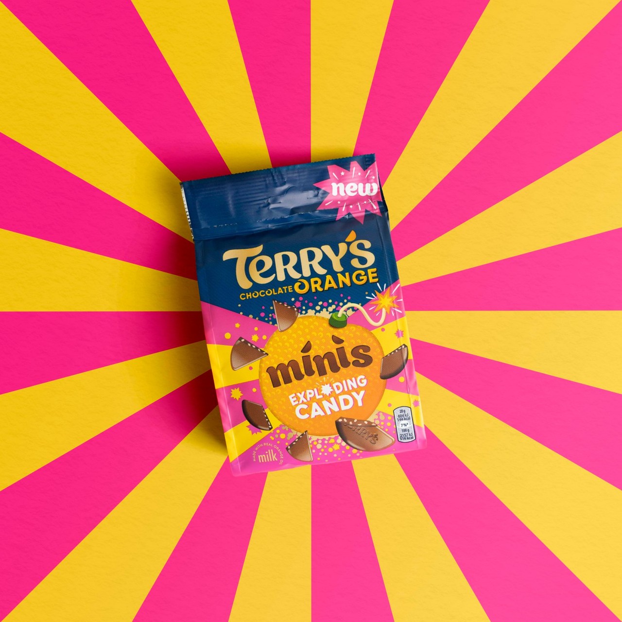 Terry's Chocolate Orange Exploding Candy Minis 105g - Morrisons Online ...