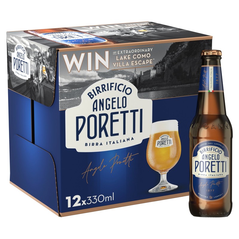 Birrificio Angelo Poretti Italian Lager Beer Bottles - Morrisons Online ...