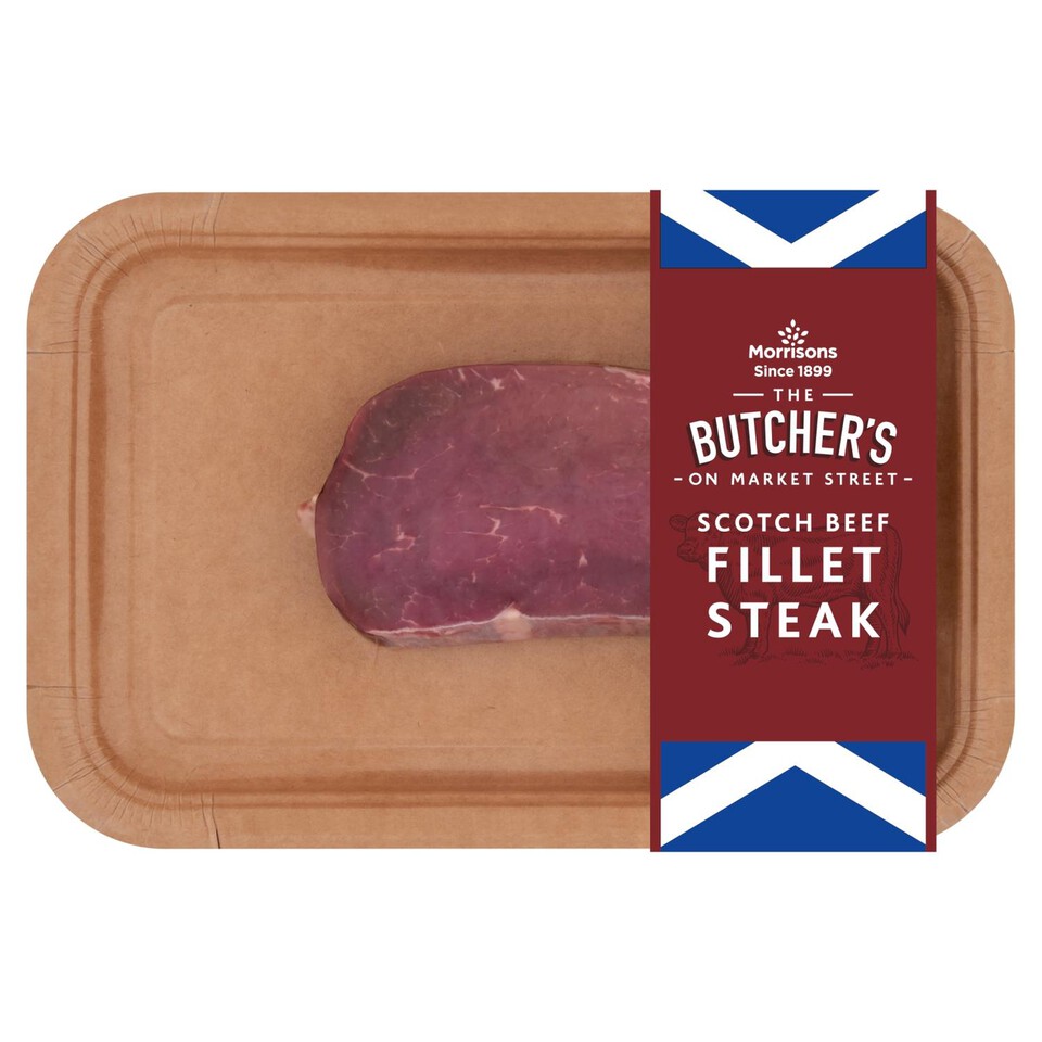 Morrisons Scotch Beef Fillet Steak - Morrisons Online Groceries & Offers
