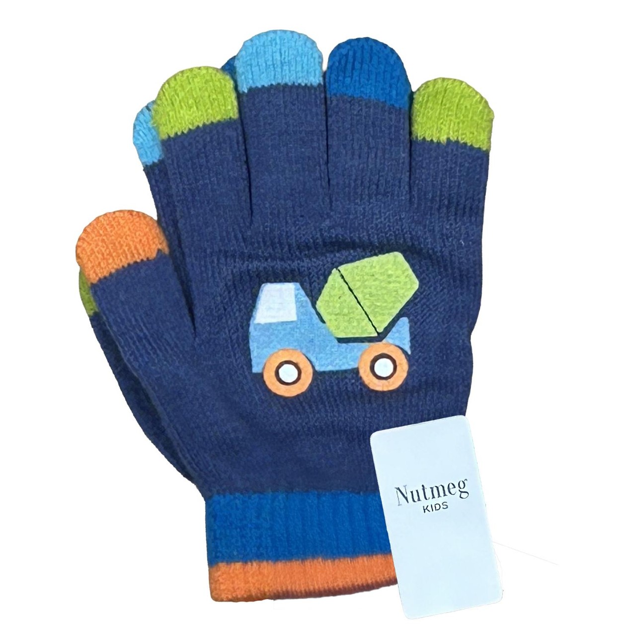 Nutmeg Kids Transport Counting Gloves - Morrisons Online Groceries & Offers