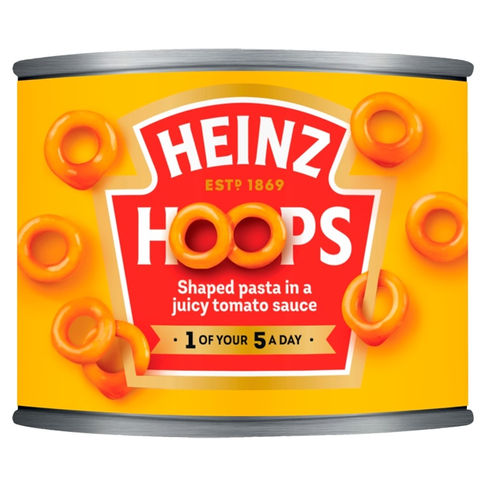 Heinz Spaghetti Hoops in Tomato Sauce - Morrisons Online Groceries & Offers