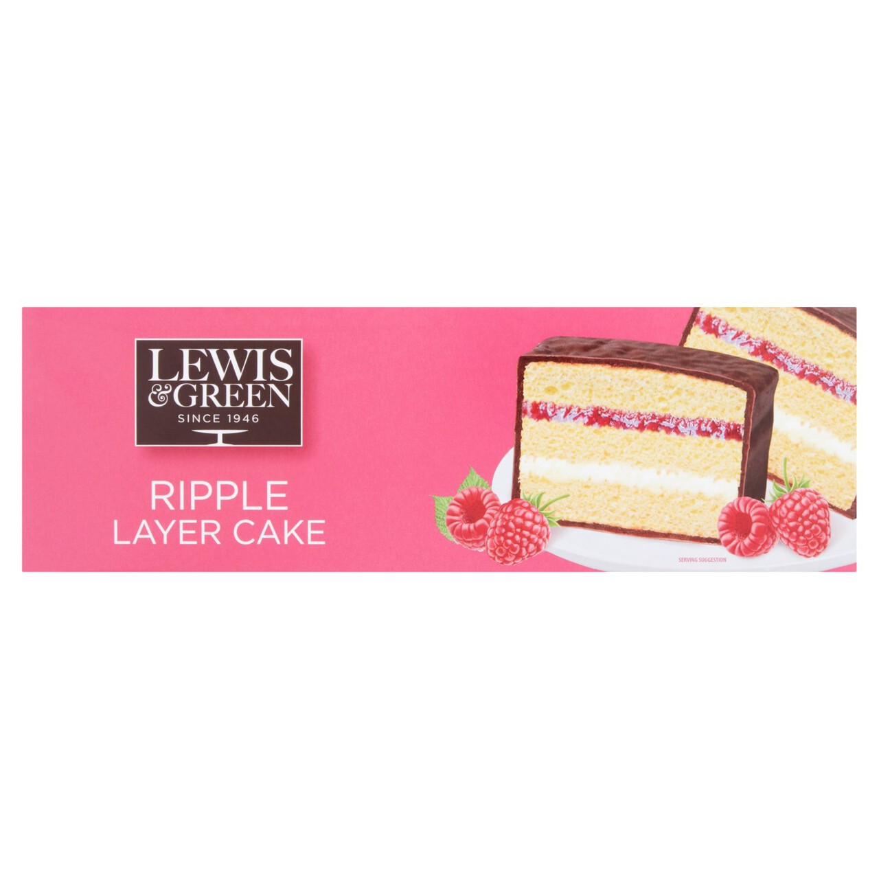 Lewis & Green Ripple Layer Cake - Morrisons Online Groceries & Offers