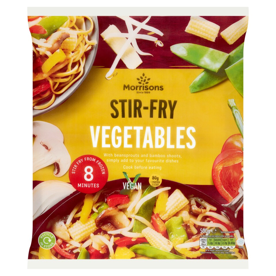Morrisons Stir Fry Vegetables - Morrisons Online Groceries & Offers