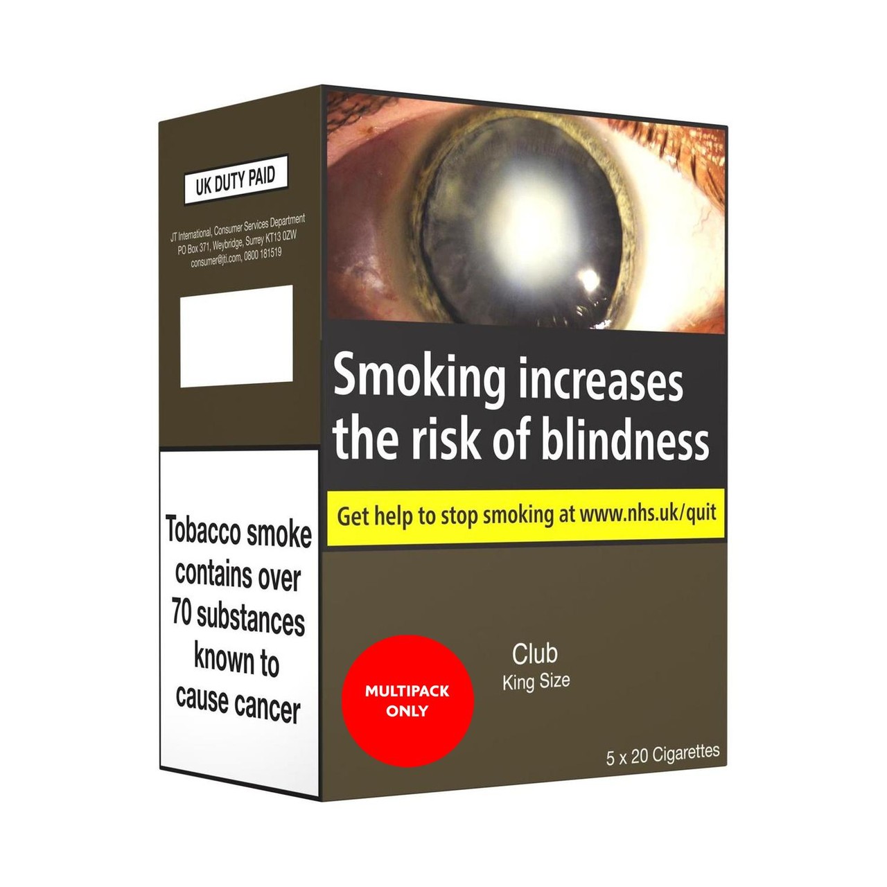 Kensitas Club King Size Cigarettes Multipack - Morrisons Online ...